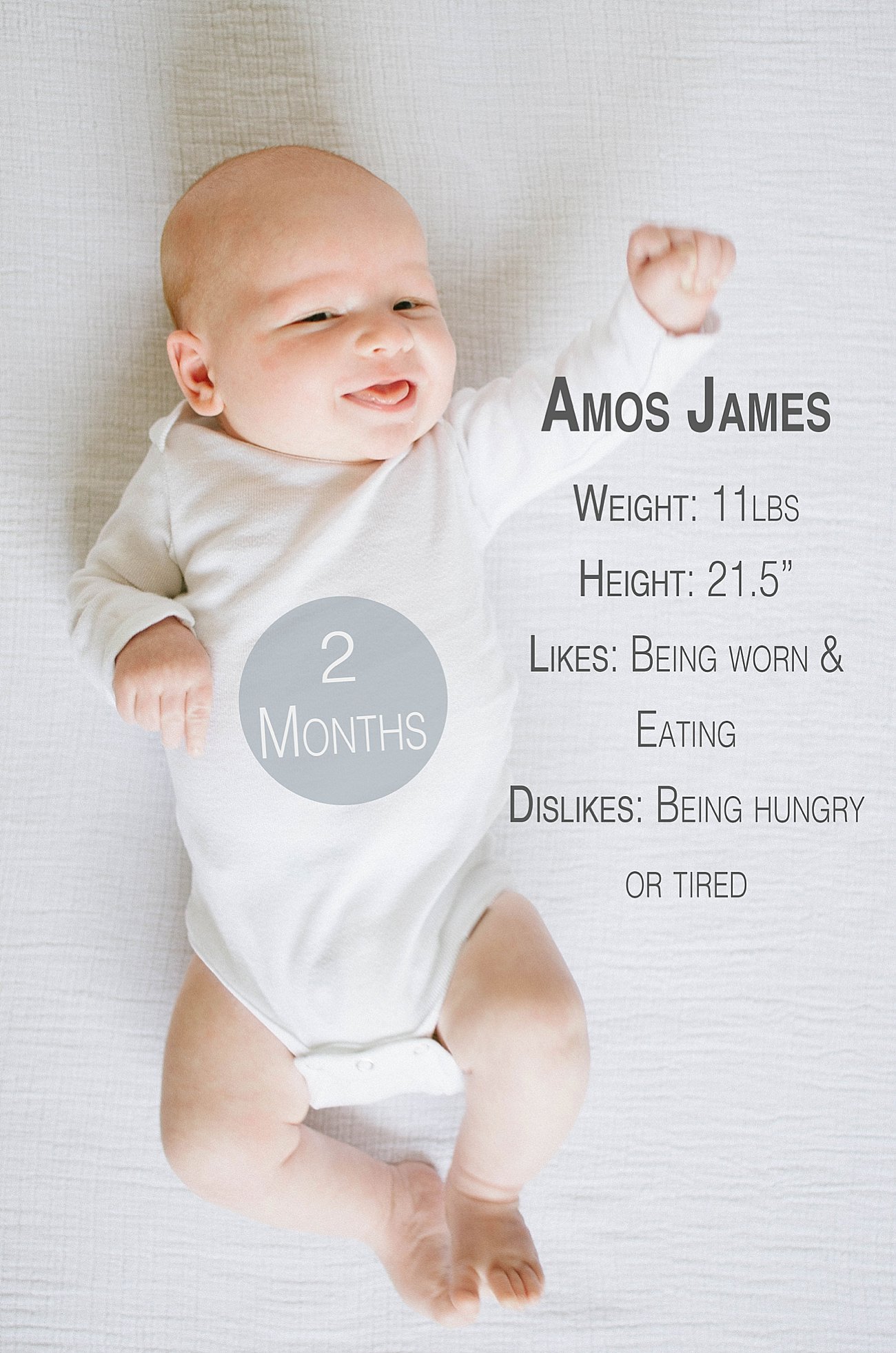 Amos is Two Months Old! - Still Being Molly