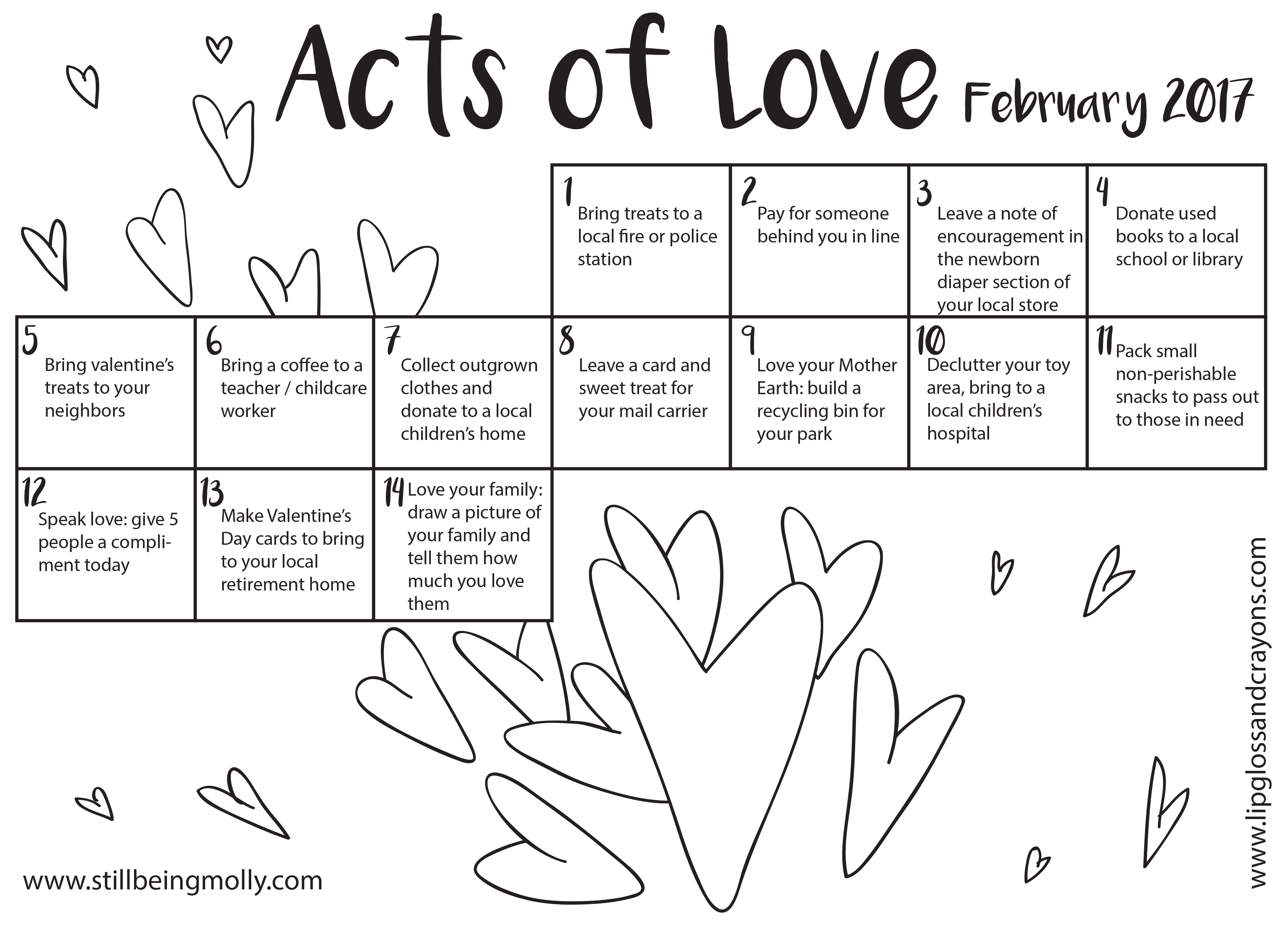 Let Us Love One Another: 14 Acts of Love to Do in February (& Link-Up ...