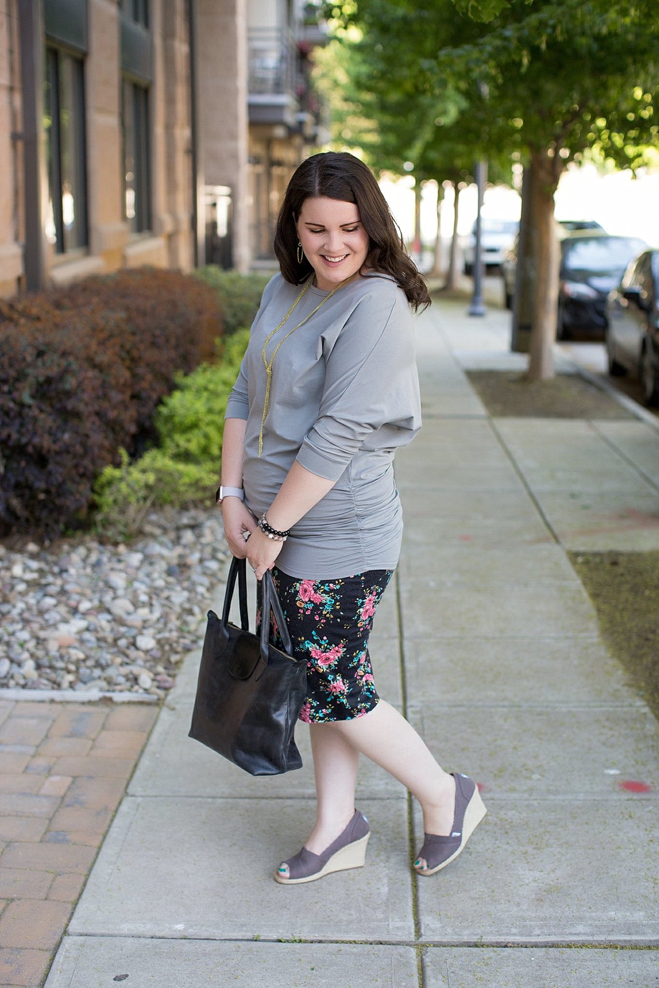 How to Dress Up a Basic Tunic | Fashion Tips | Still Being Molly