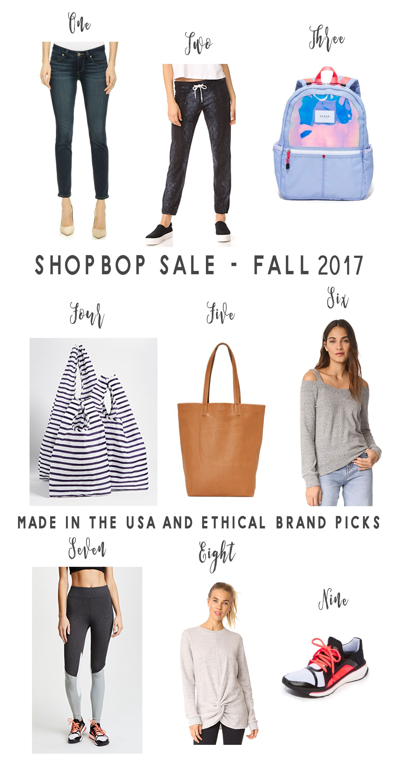 Shopbop Sale | Made in The USA Ethical Picks | Still Being Molly