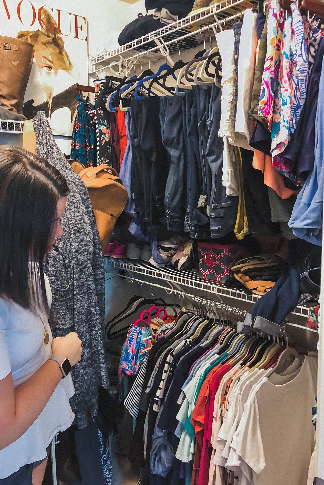 Before And After Organized Closet