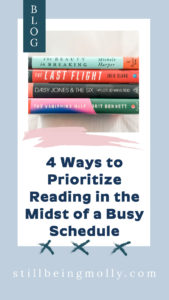 4 Ways to Prioritize Reading in the Midst of a Busy Schedule - Still ...